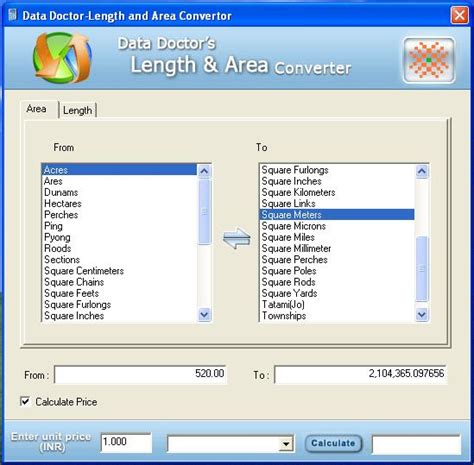 Area Length Unit Converter 2015 Screenshots