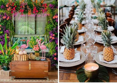 Tropical Wedding Theme Decor Ideas ShaadiWish