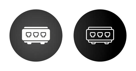 Network Switch Vector Icon Vector Art At Vecteezy