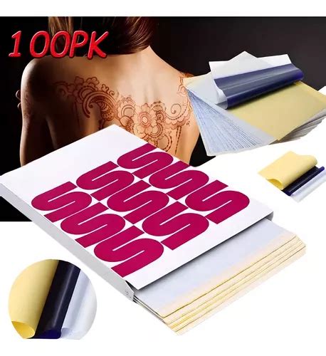 Papel Transfer Stencil Para Tatuaje Pzas Tatuar Tattoo En Venta En