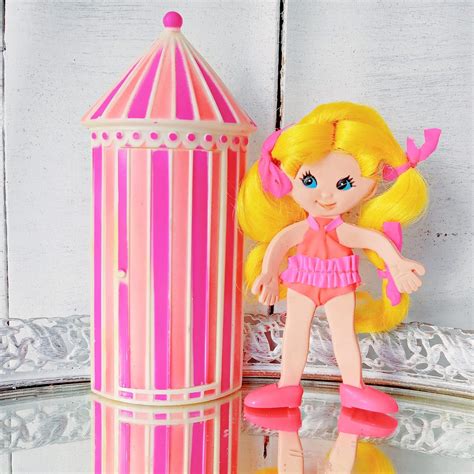 Vintage 1969 Mod Ideal Flatsy Doll Sandy With Beach Cabana Made In Hong Kong Etsy