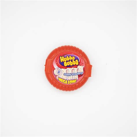 Hubba Bubba Snappy Strawberry Gum Tape Mega Long Yummy Co Retro Candy