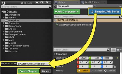 Radial Motion Blur Unreal Engine 427 Documentation