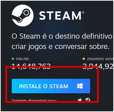 Como Baixar E Instalar O Steam No Seu Computador