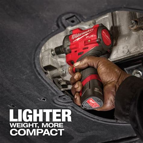 Milwaukee M12 Fuel 12v Lithium Ion Brushless Cordless Stubby 3 8 In