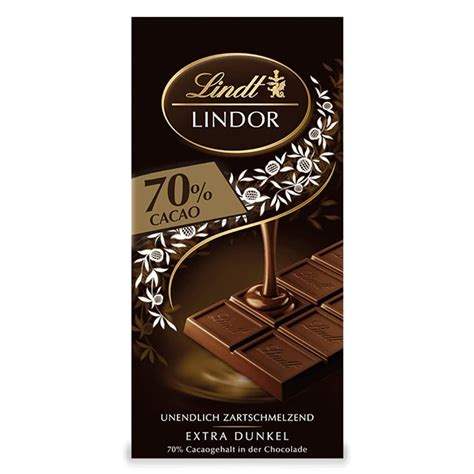 Ciocolata Lindt Lindor 70 Cacao 100g