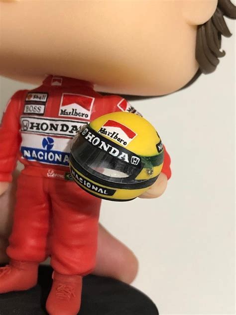 Custom Funko Pop Formula Carlos Sainz Ferrari Ayrton Senna Arnoticias Tv