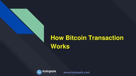Ppt How Bitcoin Transaction Works Powerpoint Presentation Free Download Id 13725757