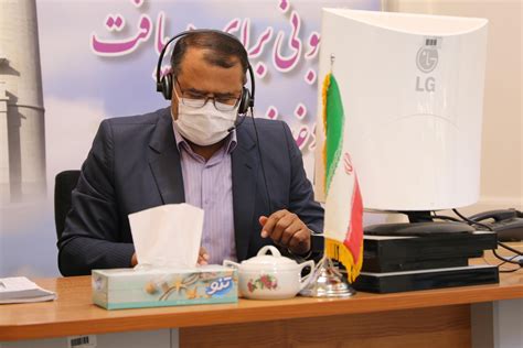 حضور مدیرعامل شرکت آب و فاضلاب استان در مرکز سامانه الکترونیکی ارتباط مردم و دولت پایگاه خبری