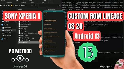 Custom Rom Sony Xperia Lineage Os Android Update Os Sony Xperia Ke Android Via PC