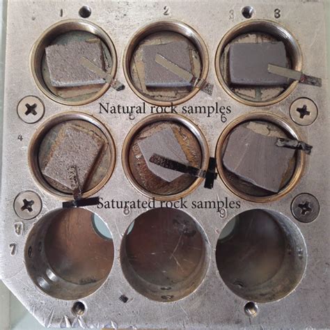 Microscopic Experiment Of Rock Samples Under Natural Conditions And Download Scientific Diagram