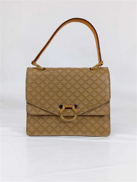 Celine セリーヌ マカダム 柄 ハンドバッグ 5669ハンドバッグ｜売買されたオークション情報、yahooの商品情報をアーカイブ