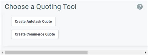 Selecting A Quoting Tool