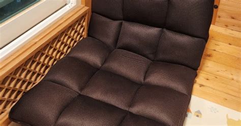 1인 접이식 좌식 의자 쇼파베드 이동식 등받이 쿠션 방석 폴딩 앉은뱅이1개 당 1만원빨리가져가실분 망월동 가구인테리어 당근 중고거래