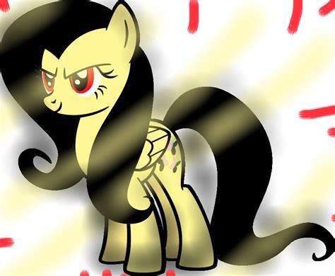 Fluttershy By Ponita Gold Evil On Deviantart