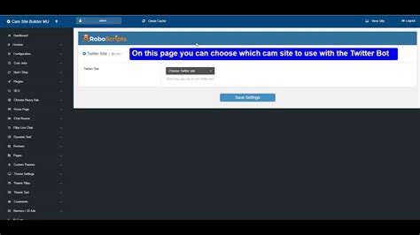 PHP Cam Script V4 Twitter Site YouTube