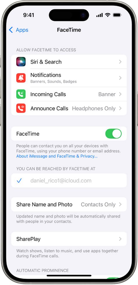Get Started With Facetime On Iphone Apple Support Ca