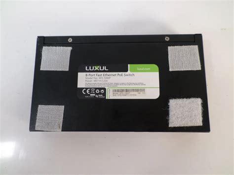 Luxul Xfs 1084p 8 Port Gigabit Poe Network Switch Max Marine Electronics
