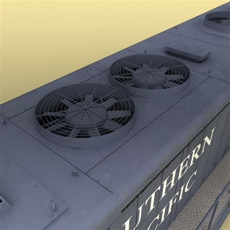 Emd Sd45 Sp Locomotive 3d Model