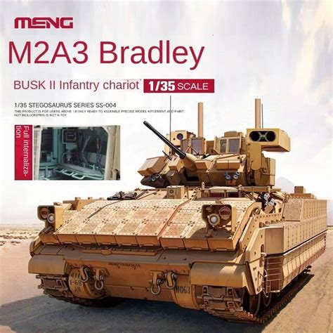 135 Meng Us M2a3 Bradley With Busk Iii Infantry Fighting Vehicle