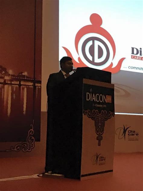 Dr Gupta Delivered Lecture On Pioglitazone At Diacon Diabetes