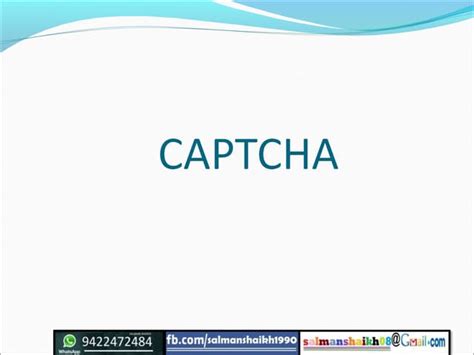 49 Captcha Ppt
