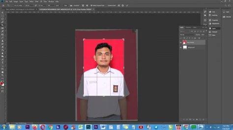 Cara Edit Pas Foto Di Photoshop Latar Merah Atau Biru Minda Art