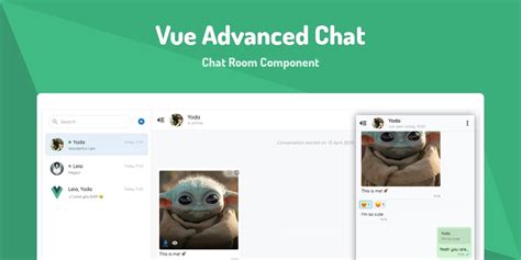 Vue Advanced Chat Chat Room Component Made With Vuejs