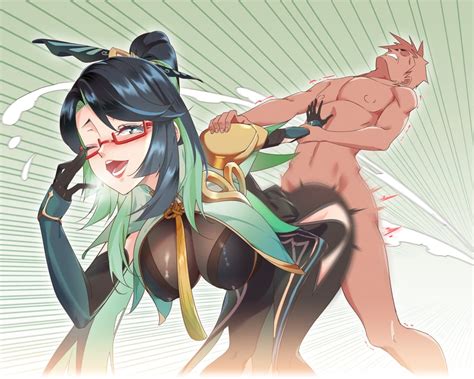 Xianyun And Cloud Retainer Genshin Impact Drawn By Katth Danbooru