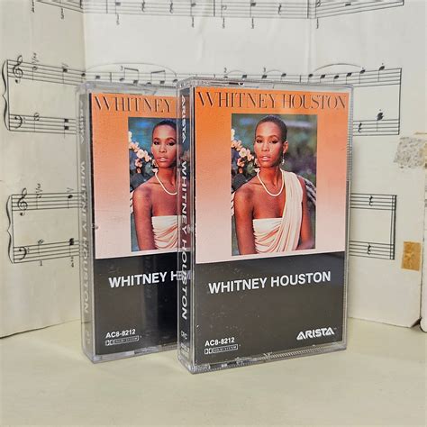 Whitney Houston Whitney Houston Cassette Tapes Album R B 1985 Etsy