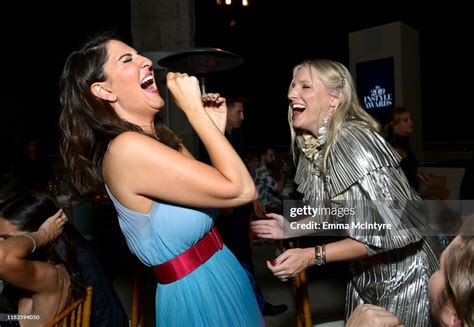 Darcy Carden And Editor In Chief At Instyle Laura Brown Attend The News Photo Getty Images
