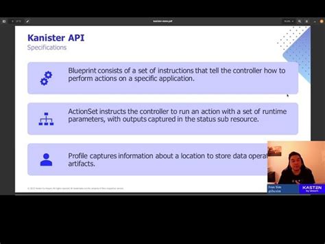 Free Video Kanister Application Level Data Protection On Kubernetes