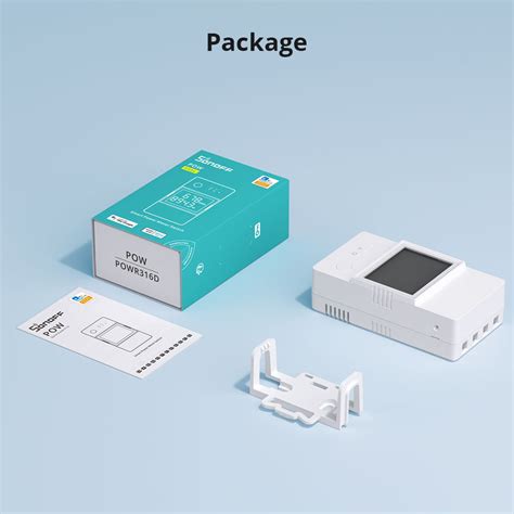 Sonoff POW Elite Pool Geyser Timer 20A Smart WIFI Power Monitoring Switch R320D