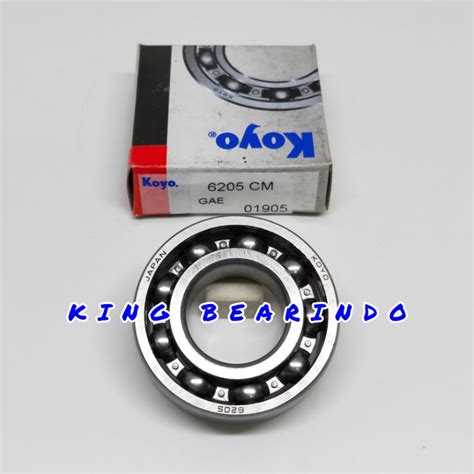 Jual BEARING 6205 CM KY BEARING 6205CM KY TANPA TUTUP Shopee Indonesia