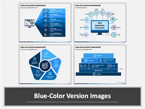 Web Application Framework PowerPoint And Google Slides Template PPT