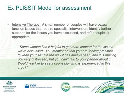 Ppt Psychosexual Care For Women With Gynaecological Cancers