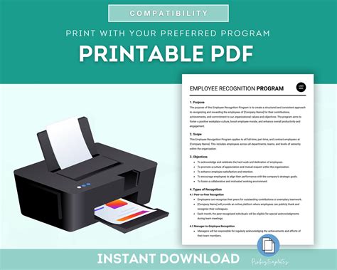 Employee Recognition Program Template Employee Appreciation Program
