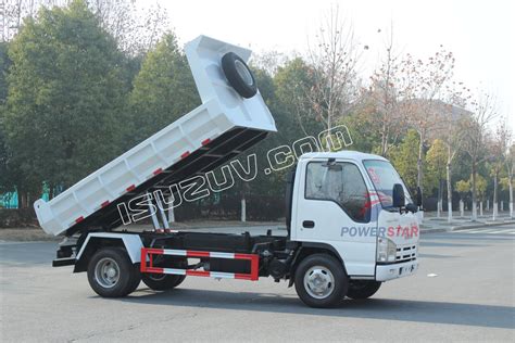 Hot Selling Japan 2ton 3ton Isuzu 4kh1 98hp Dump Tipper Truck In China