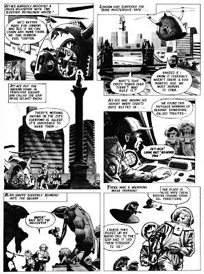 British Comic Art Jet Ace Logan