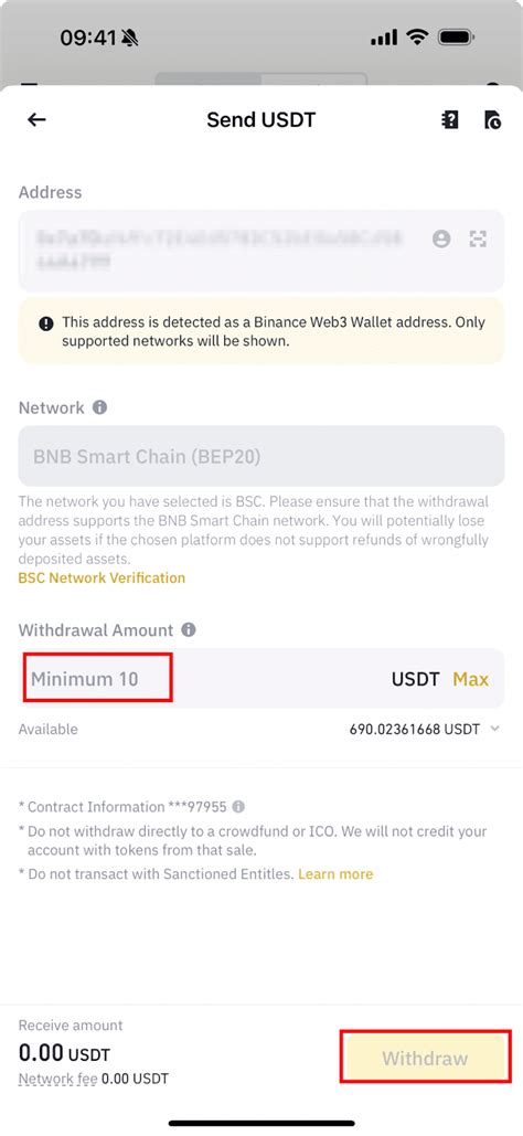 How To Send And Receive Tokens On Binance Wallet Binance Wallet