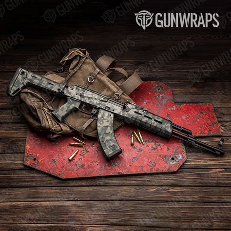 Cumulus Army Camo Gun Skin Vinyl Wrap For Ak 47