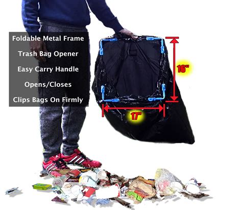Open Trash Bag