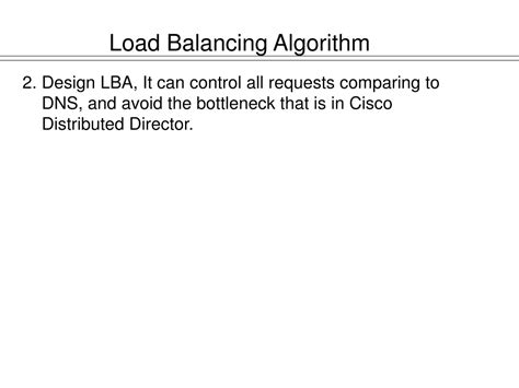 ppt wide web load balancing algorithm design powerpoint presentation