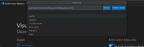 Visual Studio Code SSH Bağlantısı Resimli Anlatım Net Dünyası Blog