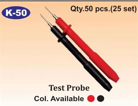 Plastic Multi Meter Probe Test Pin K 50 At ₹ 32 Set In Bhayander West Id 26190897788