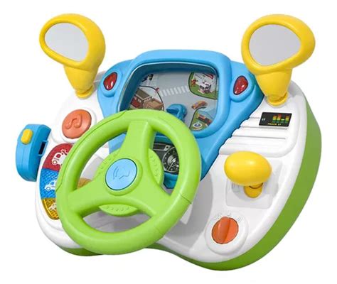 A Juguete De Volante De Simulación Con Música Y Luz Para Meses Sin