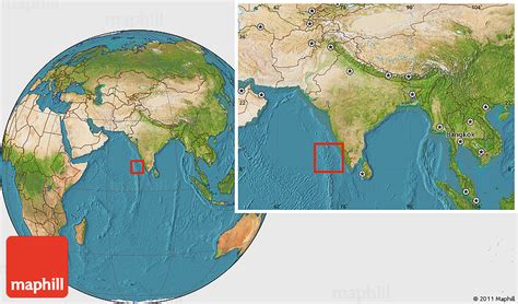Laccadive Islands Map The Indian Ocean In 2022