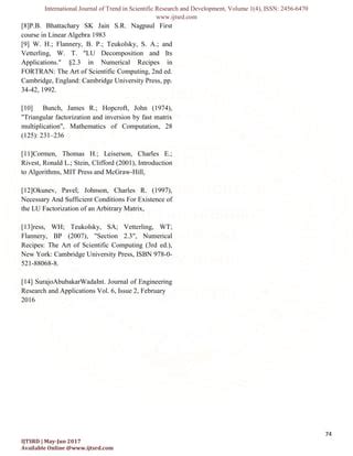Symmetric Key Generation Algorithm In Linear Block Cipher Over LU