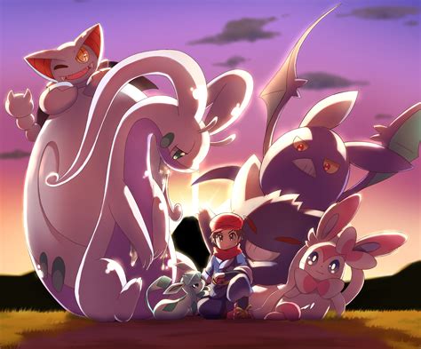 Neoyorimi2 Crobat Gengar Glaceon Gliscor Hisuian Goodra Rei Pokemon Sylveon Nintendo
