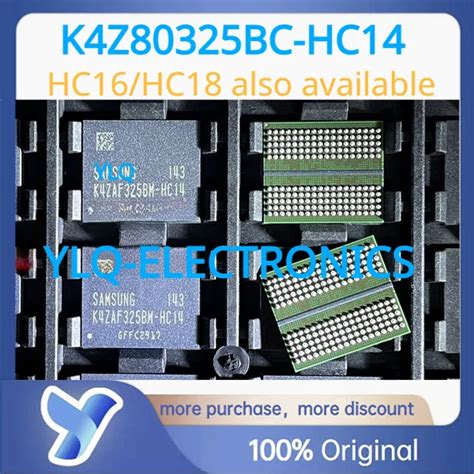 Original New Samsung K4zaf325bm Hc14 K4zaf325bm Hc14 Gddr6 16gb 14